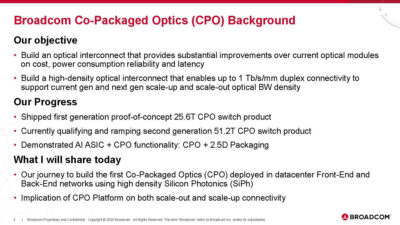Broadcom AI Compute ASIC with Optical Attach Detailed at Hot Chips 2024