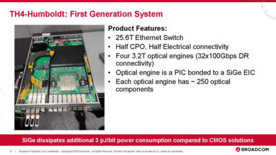 Broadcom AI Compute ASIC with Optical Attach Detailed at Hot Chips 2024
