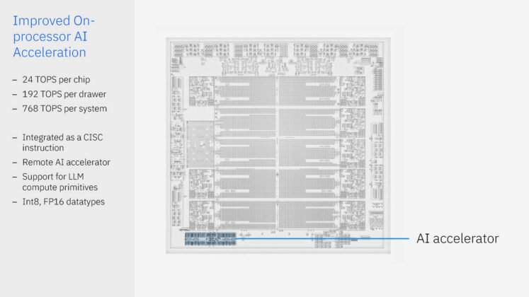 IBM Telum II Processor and Spyre AI Updates at Hot Chips 2024