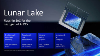 Intel Lunar Lake for AI PCs at Hot Chips 2024 - ServeTheHome