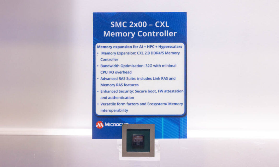 Microchip SMC 2x00 CXL Memory Controller Powers Cool Devices