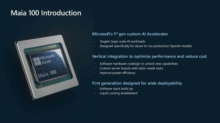 Microsoft MAIA 100 AI Accelerator for Azure - ServeTheHome