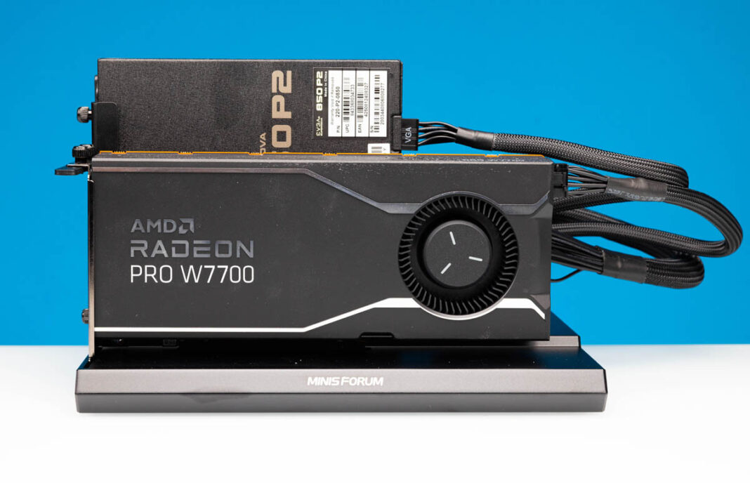 Minisforum DEG1 Oculink eGPU Dock Quick Look - ServeTheHome