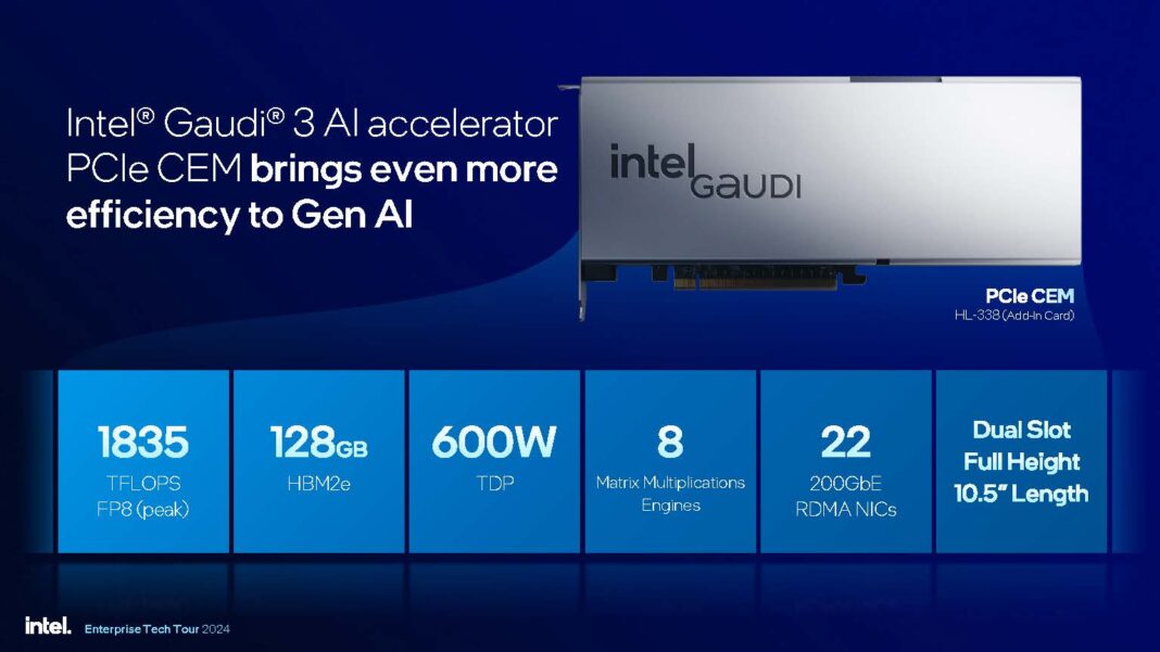 Intel Gaudi 3 Going GA for Scale-out AI Acceleration - ServeTheHome
