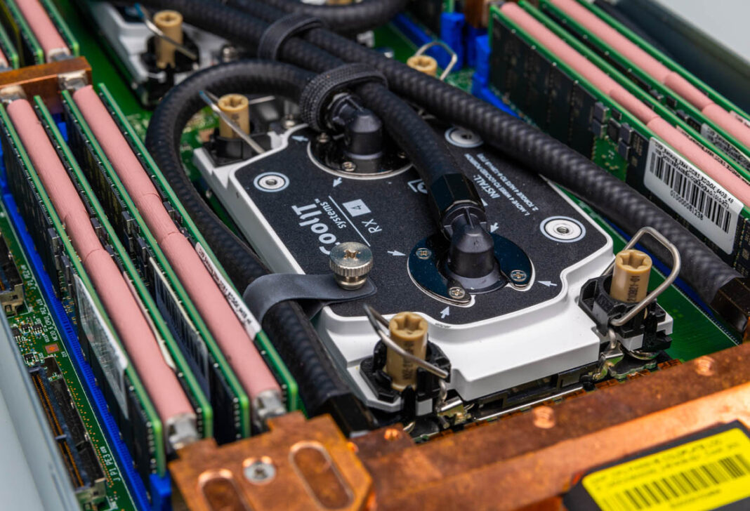 MiTAC Intel Denali Pass High-End Liquid Cooled 2U 4-Node Review - Page ...