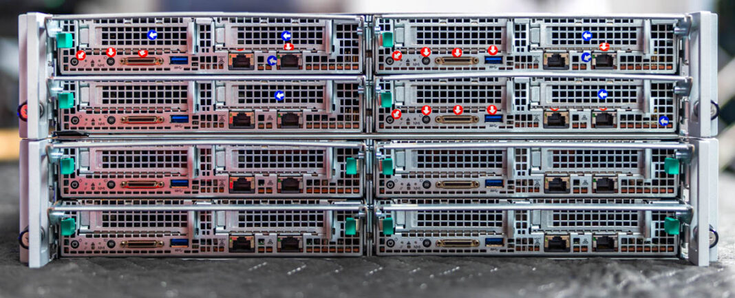 MiTAC Intel Denali Pass High-End Liquid Cooled 2U 4-Node Review - Page ...