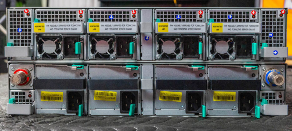 MiTAC Intel Denali Pass High-End Liquid Cooled 2U 4-Node Review - Page ...