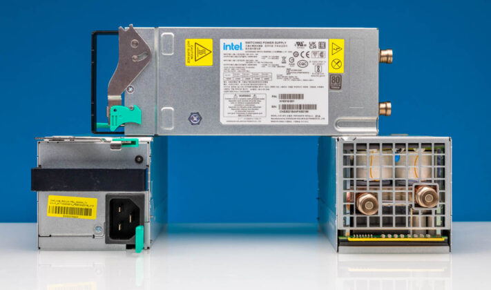 MiTAC Intel DSG 3000W Fanless Liquid Cooled PSU - ServeTheHome