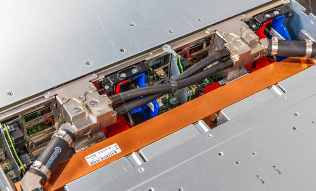 MiTAC Intel Denali Pass High-End Liquid Cooled 2U 4-Node Review - Page ...