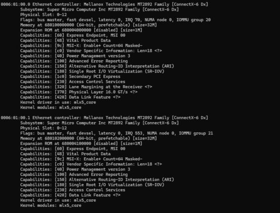 Supermicro AOC-A100-m2CM NVIDIA ConnectX-6 Dx OCP NIC 3.0 Review