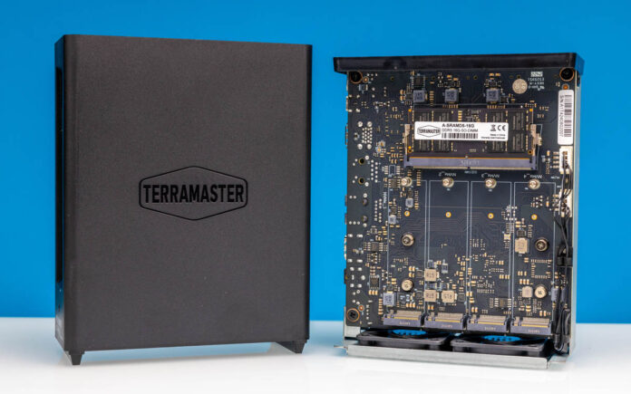TerraMaster F8-SSD Plus NAS a 10GbE 8x M.2 SSD NAS - ServeTheHome