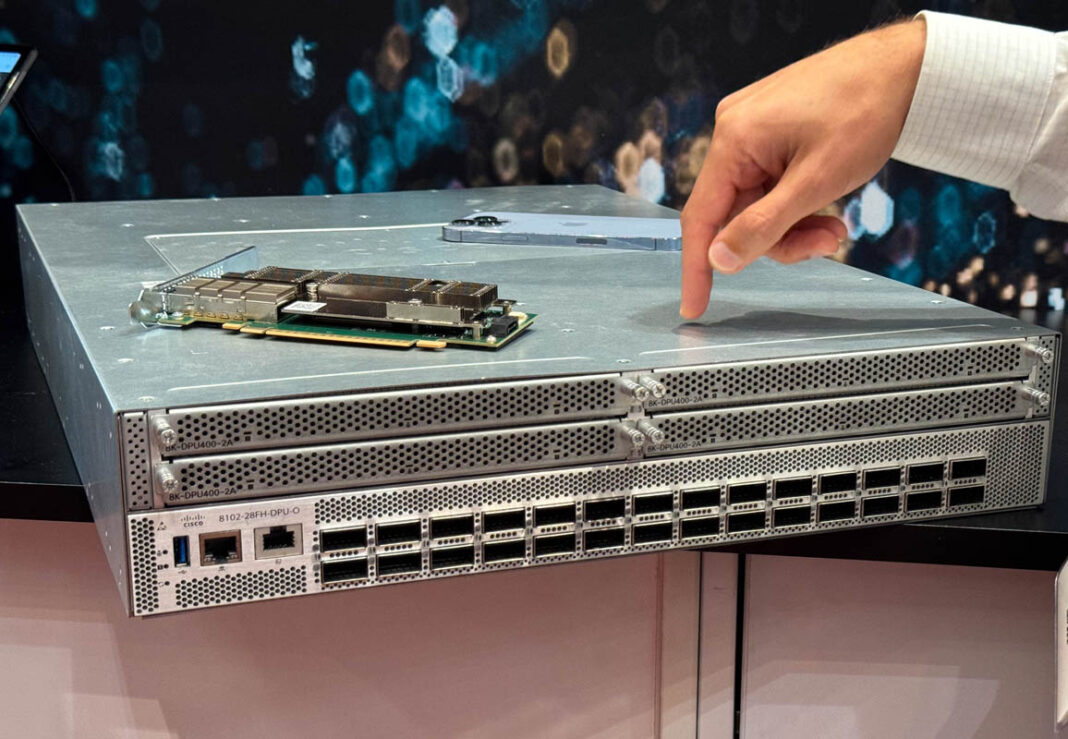 Cisco 8102-DPU 12.8T Switch with AMD Pensando - ServeTheHome