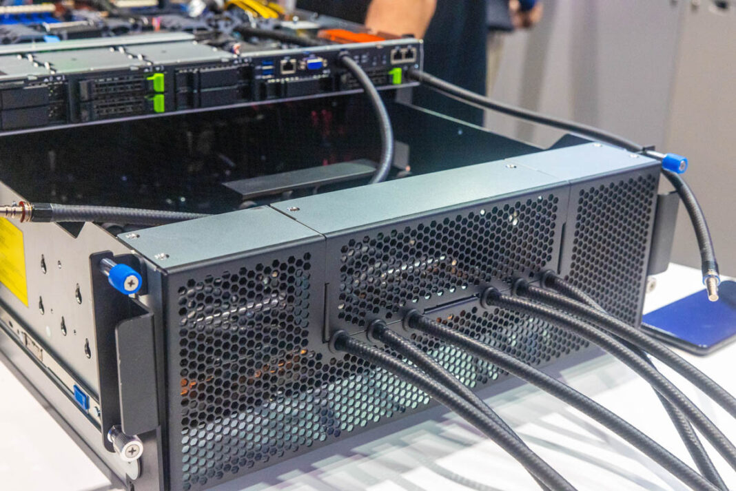 HPE Cray XD670 NVIDIA HGX with CoolIT Liquid Cooling Shown - ServeTheHome