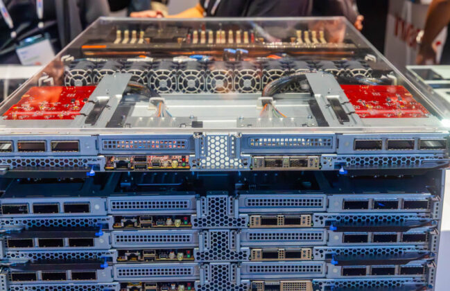 Inventec 96 DIMM CXL Expansion Box at OCP Summit 2024 for TBs of Memory