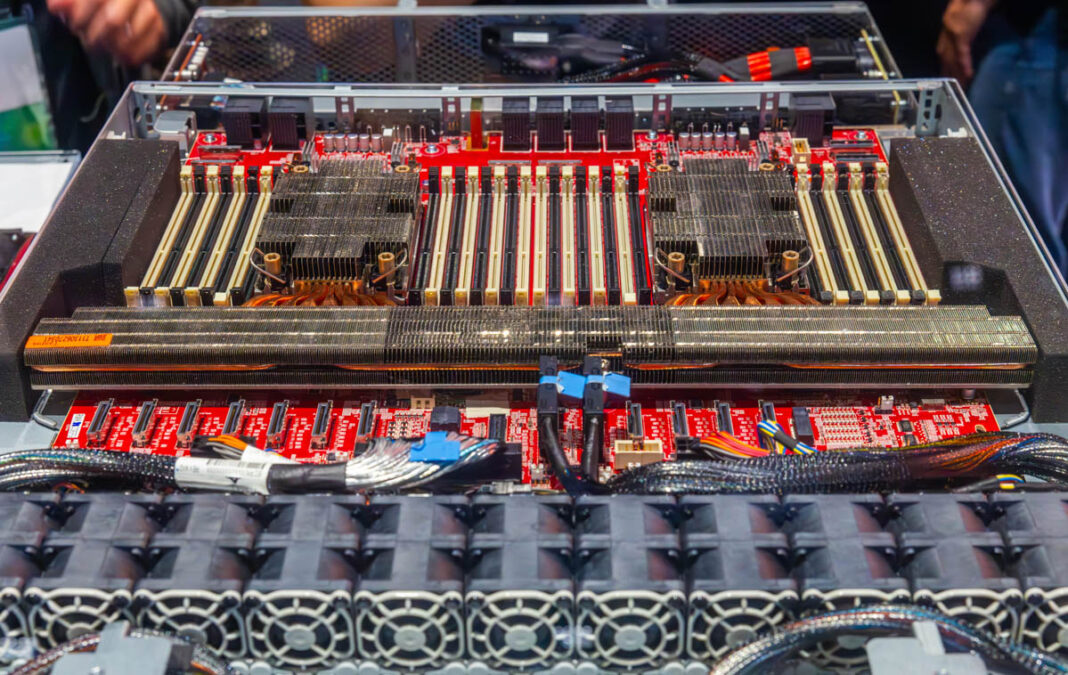 Inventec 96 DIMM CXL Expansion Box at OCP Summit 2024 for TBs of Memory