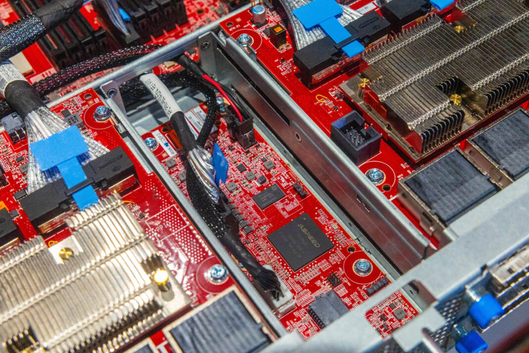 Inventec 96 DIMM CXL Expansion Box at OCP Summit 2024 for TBs of Memory