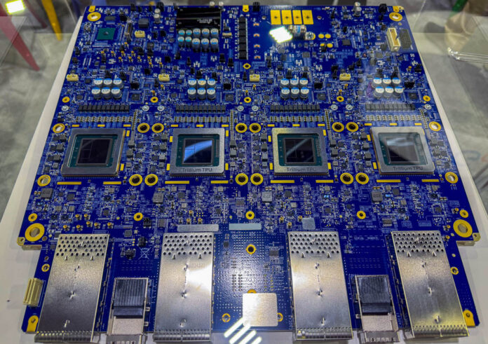 Google Cloud TPU v6e Trillium Shown at SC24 - ServeTheHome