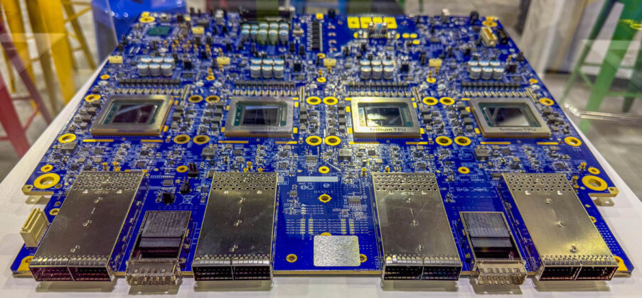 Google Cloud TPU v6e Trillium Shown at SC24 - ServeTheHome