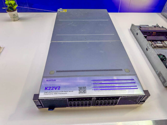 Kaytus KR2190V3 is a Cool 2U 2 Node Server at SC24 - ServeTheHome