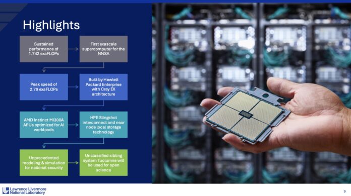 El Capitan Towers Above the Top500 in a Big HPE and AMD Win - ServeTheHome