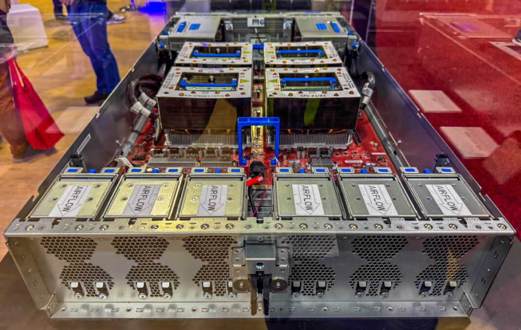 This is the Microsoft Azure HBv5 and AMD MI300C - ServeTheHome