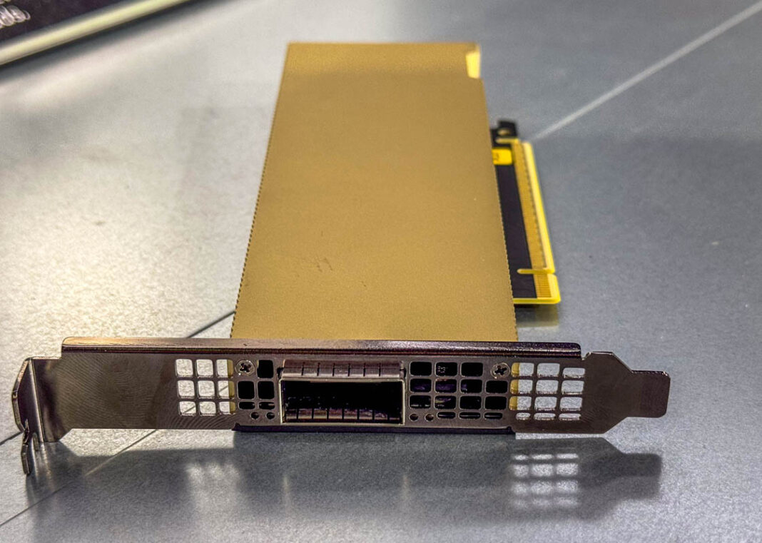 NVIDIA ConnectX-8 SuperNIC PCIe Gen6 800G NIC Detailed - ServeTheHome