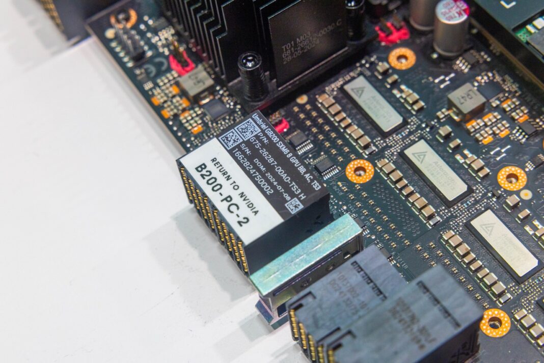 New Shots of the NVIDIA HGX B200 - ServeTheHome