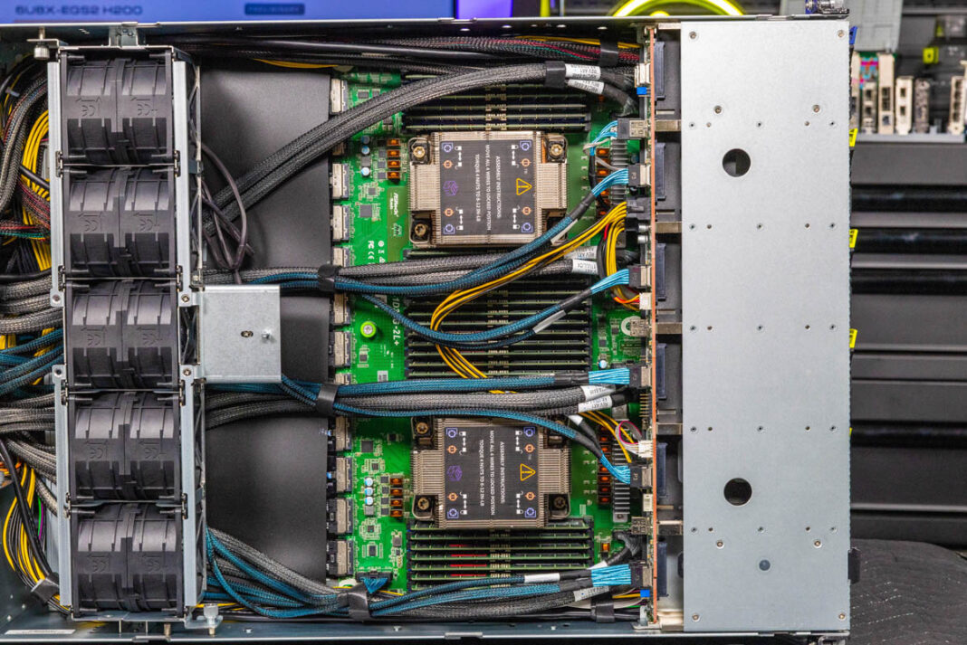 ASRock Rack 6U8X-EGS2 H200 NVIDIA HGX H200 AI Server Review