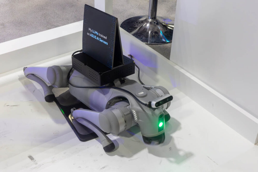AI Servers Robot Dogs and Liquid Cooling at the ASUS SC24 Booth ...