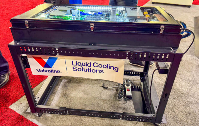 Iceotope Immersion Cooling and Valvoline Fluid at SC24 - ServeTheHome