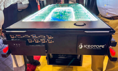 Iceotope Immersion Cooling and Valvoline Fluid at SC24 - ServeTheHome