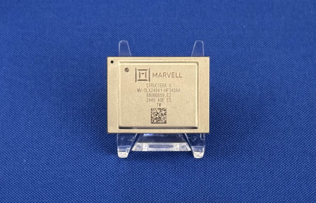 This CXL Memory Controller Has 16 Arm Cores Marvell Structera A ...