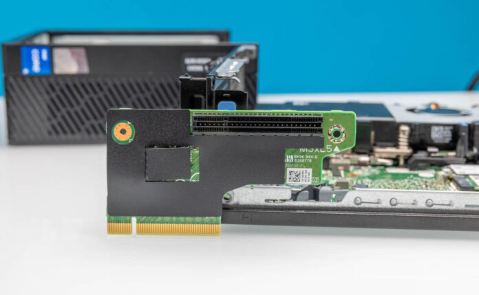 The Dell Precision 3260 Compact PCIe Riser and SATA - ServeTheHome