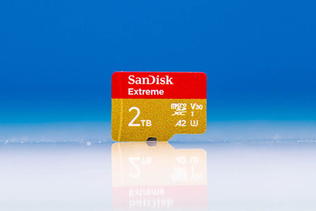 Tiny SanDisk Extreme 2TB microSDXC is Fast and Small - ServeTheHome