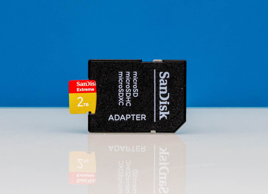 Tiny SanDisk Extreme 2TB microSDXC is Fast and Small - ServeTheHome