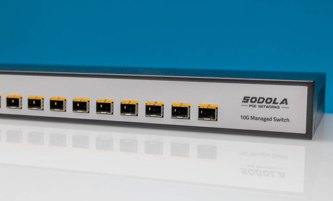 Sodola SL-SWTG3C12F 12-Port 10G Managed Switch Review - ServeTheHome
