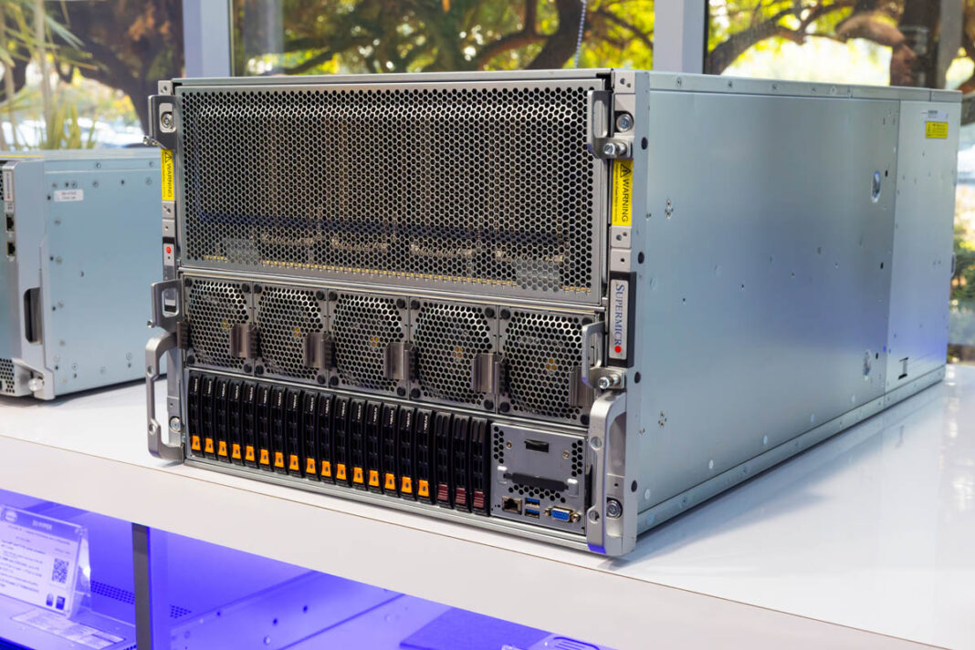 Supermicro SYS-821GE-TNHR 8x NVIDIA H200 GPU Air Cooled AI Server ...