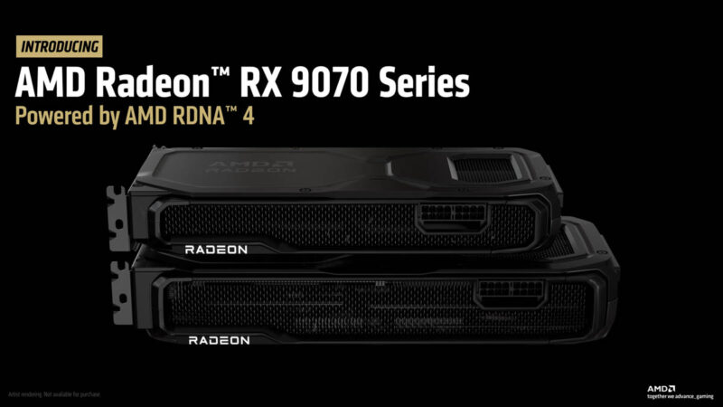 AMD Radeon RX 9070 and 9070 XT Announced - ServeTheHome