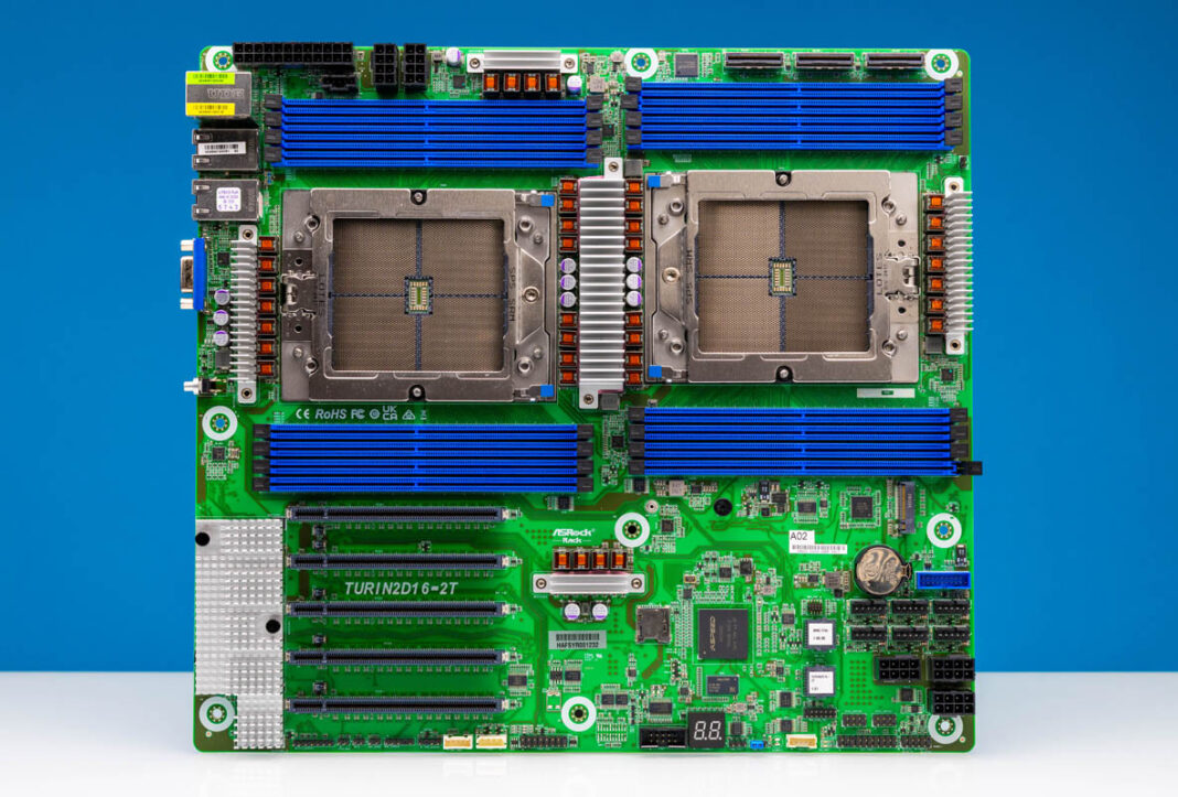 ASRock Rack TURIN2D16-2T Review Dual AMD EPYC 9005 Motherboard