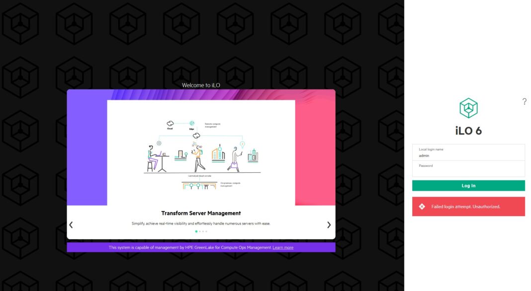 How to Reset a HPE iLO Administrator Password From the OS Using ...