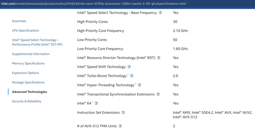 Intel Xeon 6 High-Priority and Low-Priority Cores Explained - ServeTheHome
