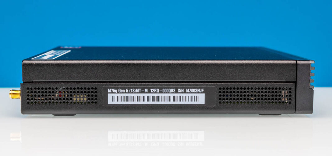 Lenovo ThinkCentre M75q Tiny Gen5 Review An AMD Ryzen Powered ...