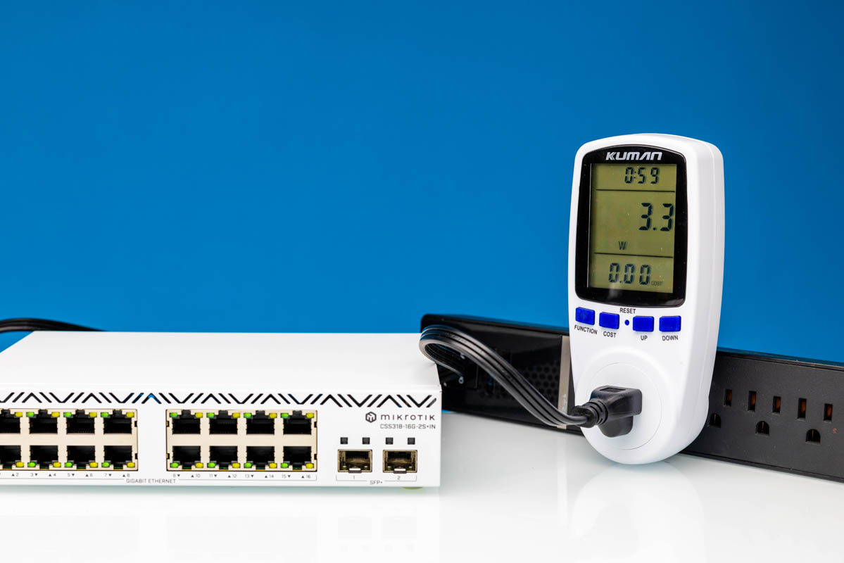 Mikrotik Css318 16g 2s In Idle Servethehome