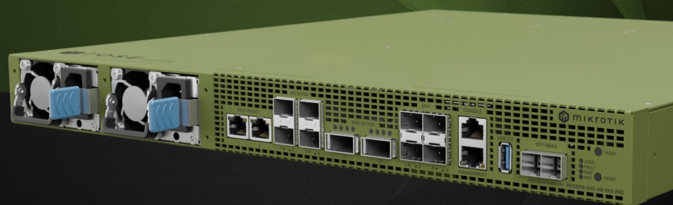 MikroTik RDS2216 Inbound with 20x U.2 NVMe and 100GbE on Arm - ServeTheHome