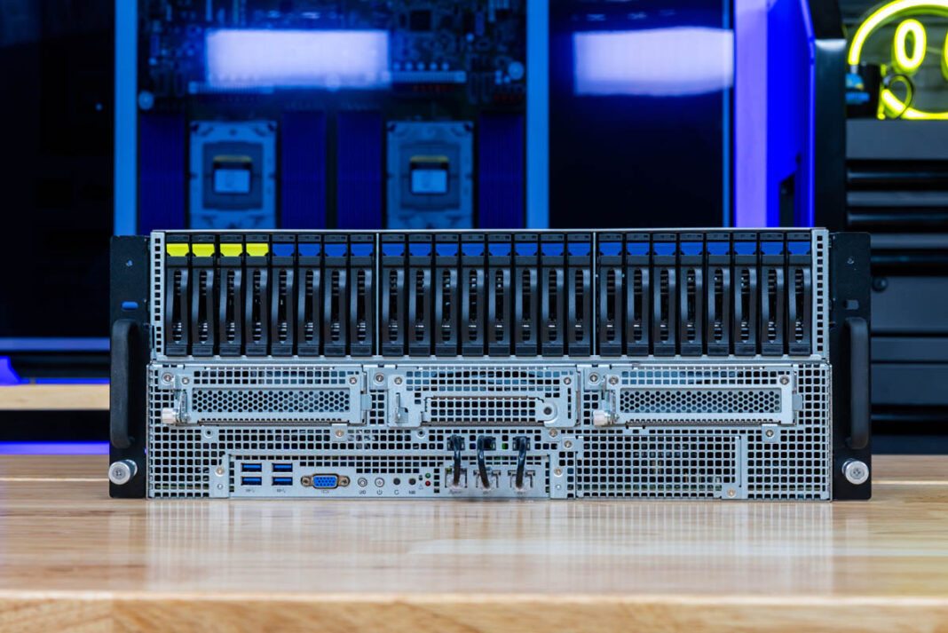 ASRock Rack 4U8G-TURIN2 A Fresh Take on a Classic AI Server Design