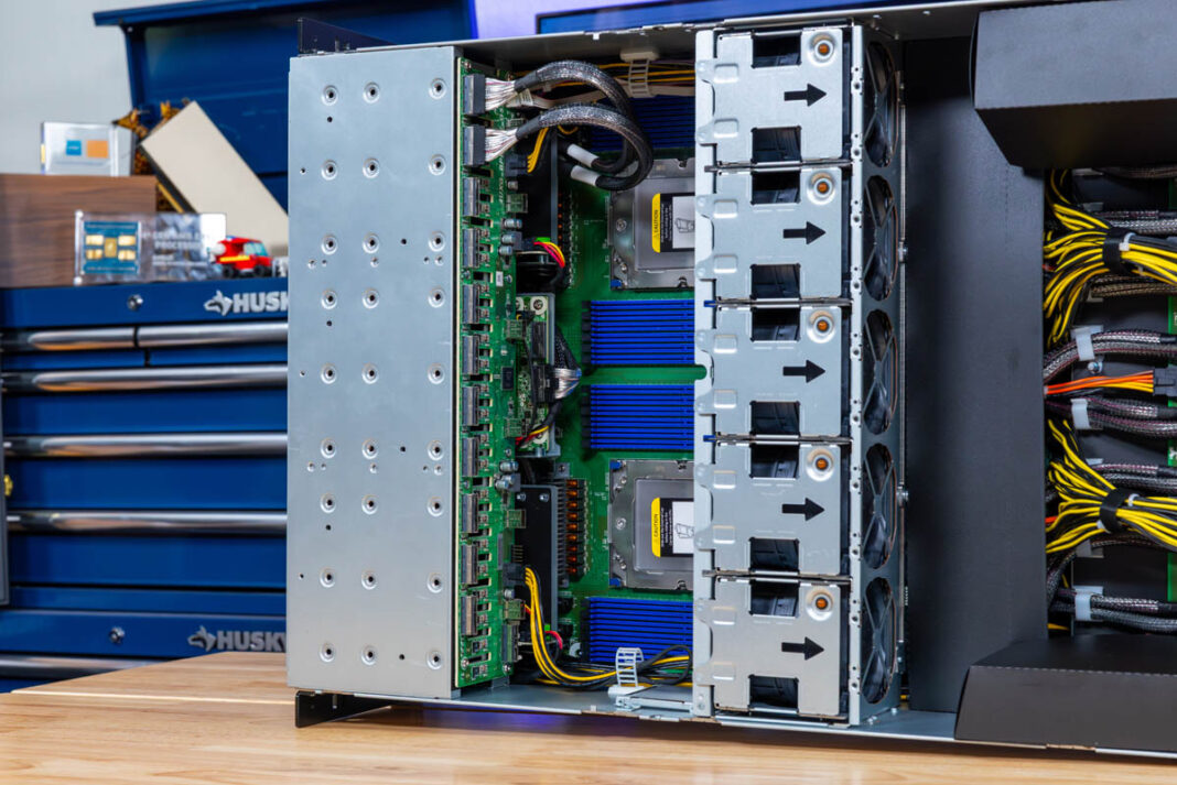 ASRock Rack 4U8G-TURIN2 A Fresh Take on a Classic AI Server Design