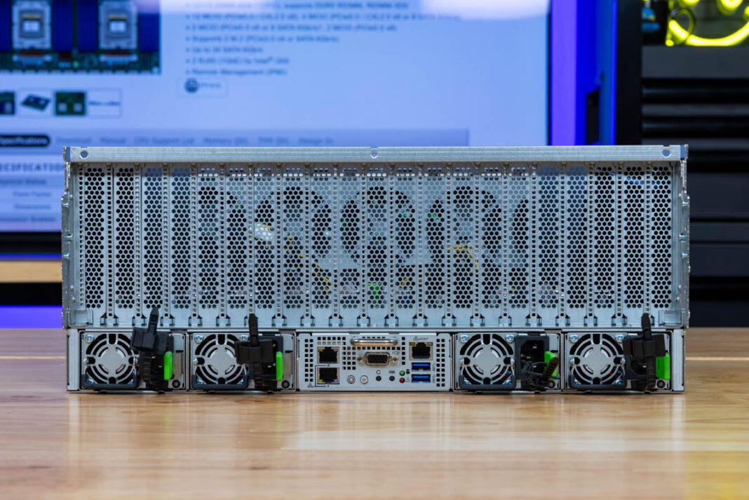 ASRock Rack 4U8G-TURIN2 A Fresh Take on a Classic AI Server Design