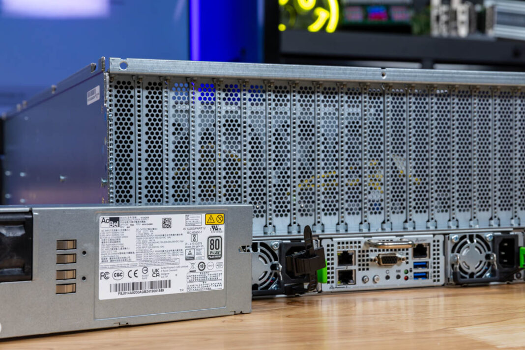 ASRock Rack 4U8G-TURIN2 A Fresh Take on a Classic AI Server Design