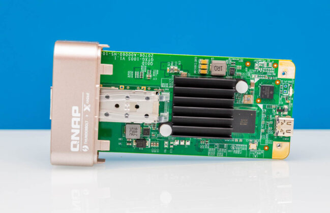 QNAP QNA-T310G1S Thunderbolt 3 to 10G Adapter Quick Look - ServeTheHome