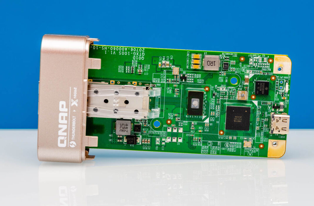 QNAP QNA-T310G1S Thunderbolt 3 to 10G Adapter Quick Look - ServeTheHome